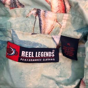 Reel Legends | Shirts | Reel Legends Fishing Shirt | Poshmark